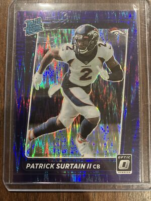 2021 Donruss Optic Purple Shock #244 Patrick Surtain II RR | eBay