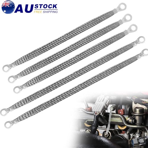 5Pcs Tinned Copper Engine Ground Strap For Truck Car Grounding Cable ...