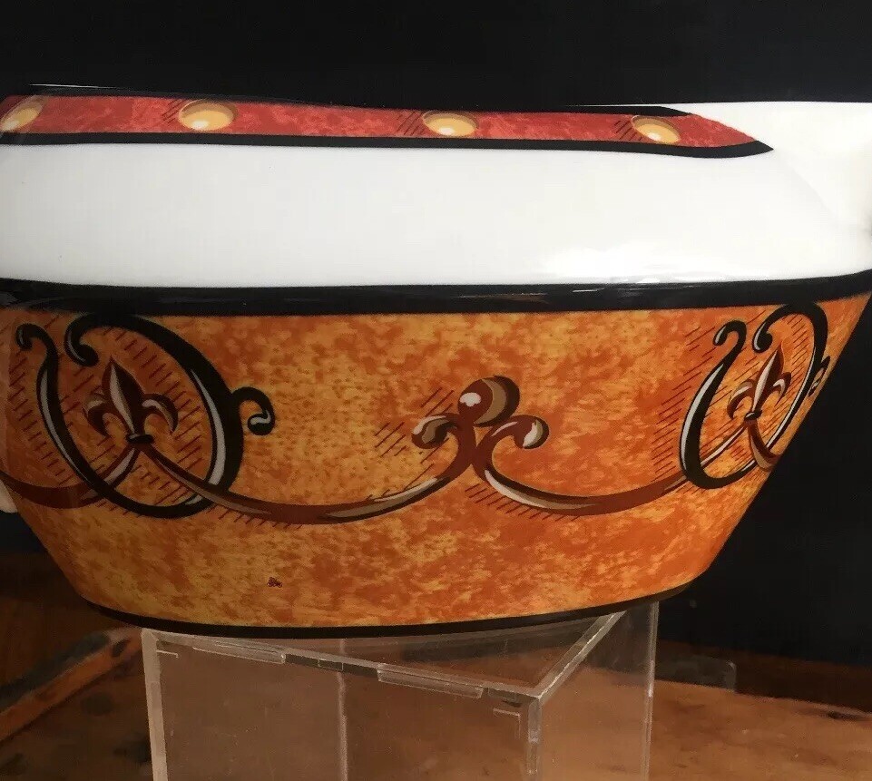 Sasaki Villa di Fortuna by Stacy Haase Gravy Boat | eBay