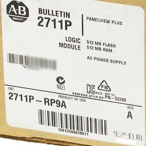 New Allen Bradley 2711P-RP9A PanelView Plus 6 700-1500 Logic Module ...