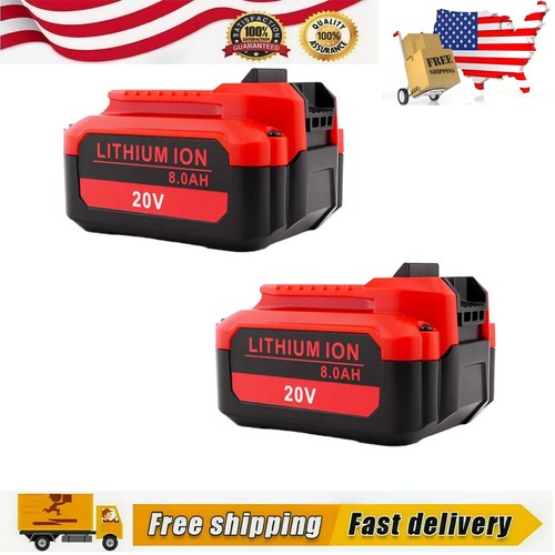 CMCB205 CMCB202-2 8000mAh For Craftsman V20 CMCB204 20V Lithium Battery ...