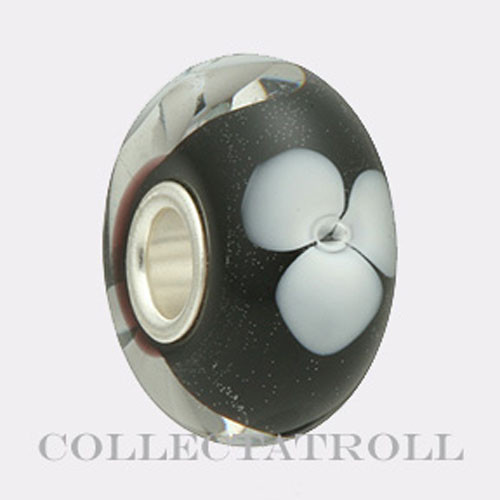 Authentic Trollbeads Silver White Flower Trollbead 61302 TGLBE-10232 | eBay