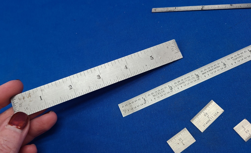 Misc Lot of LS Starrett Rules C604RE C310R 10GRAD Hook 600 & More | eBay