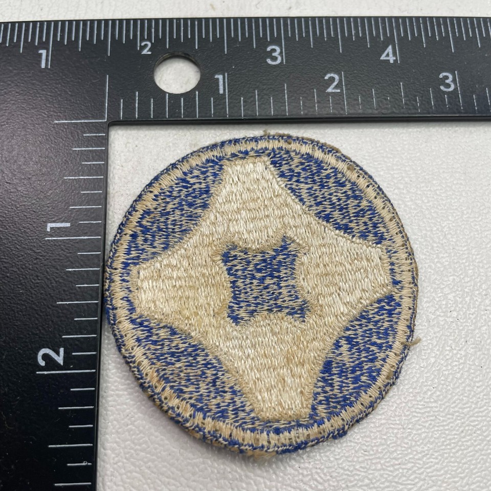 VINTAGE US Army 4TH SERVICE COMMAND Patch 28NN | eBay