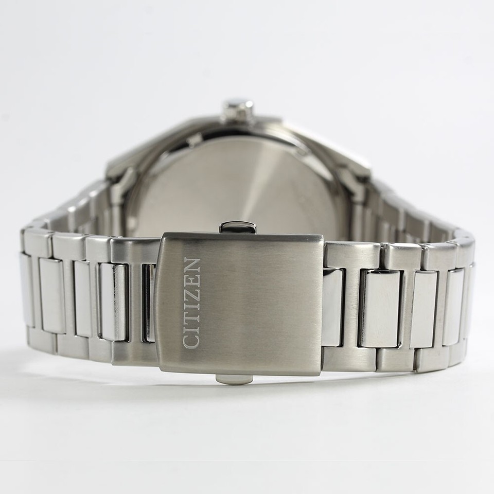CITIZEN BM7630-80Z BM7630 BM Eco-Drive Quartz Analog Orange Silver | eBay