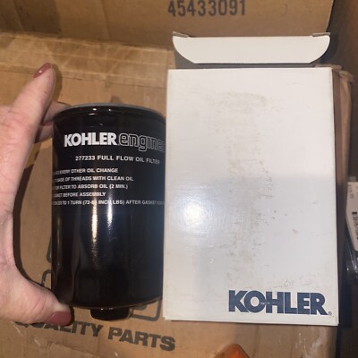 Oil filter Kohler 277233-S Oil Filter Fits K482 K532 K582 OEM | eBay