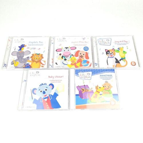 Disney Baby Einstein 5 CD lot Sing And Play Music Collection Home ...