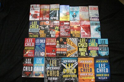 Complete Set Series - Lot of 28 Jack Reacher Books by LEE CHILD (24 PB ...