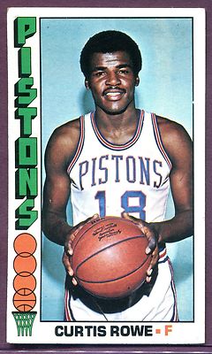 CURTIS ROWE ~ 1976-77 Topps Basketball Card #118 ~ Grade: EX (B244) | eBay