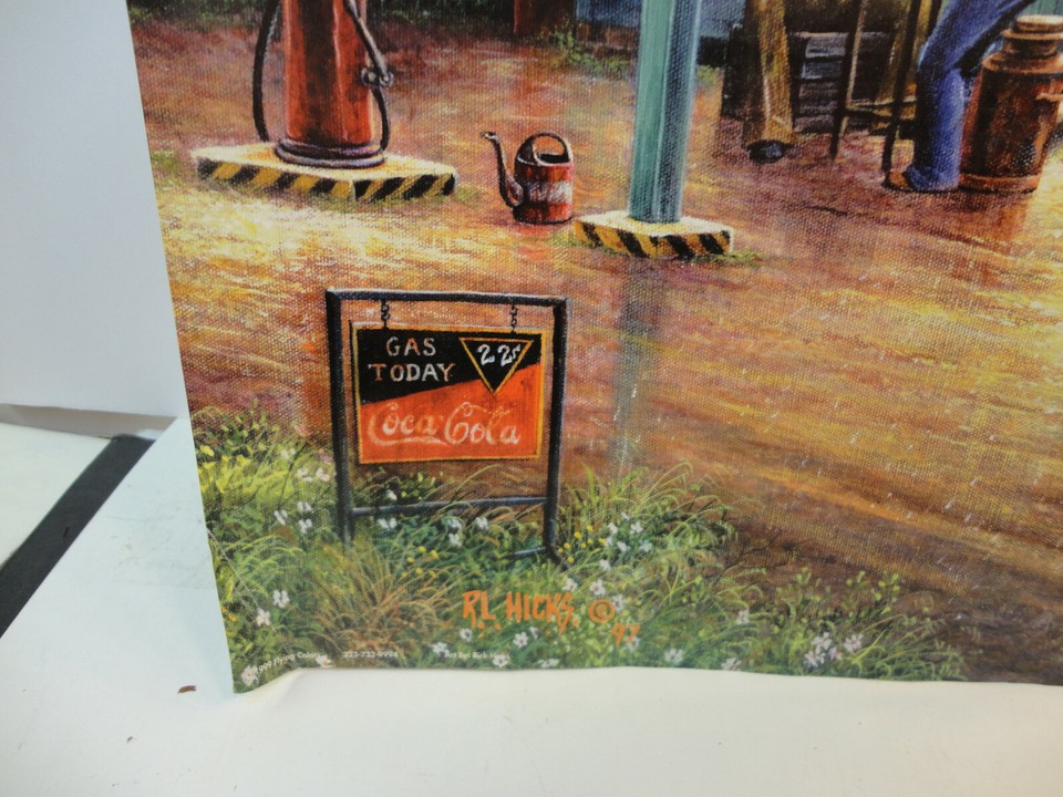 1999 Flying Color Old Country Store Print #323732 994 Art by Rick Hicks ...