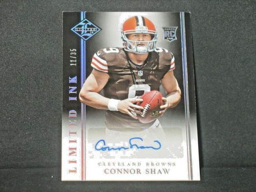 Connor Shaw 2014 Limited Ink Autograph Rookie (11/35) Cleveland Browns ...
