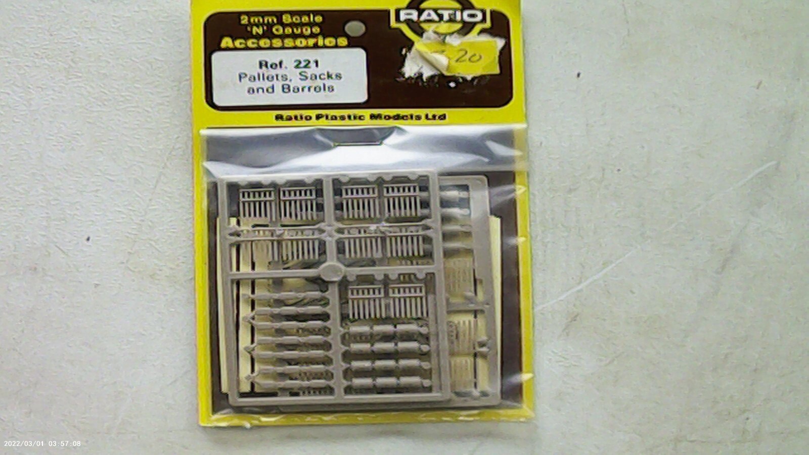 RATIO PLASTIC MODELS LTD - N GAUGE 2mm-MODEL RAILWAY ACCESSORIES - NEW ...