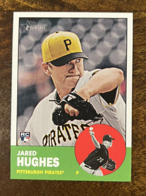 2012 Topps Heritage Jared Hughes Pittsburgh Pirates #184 | eBay