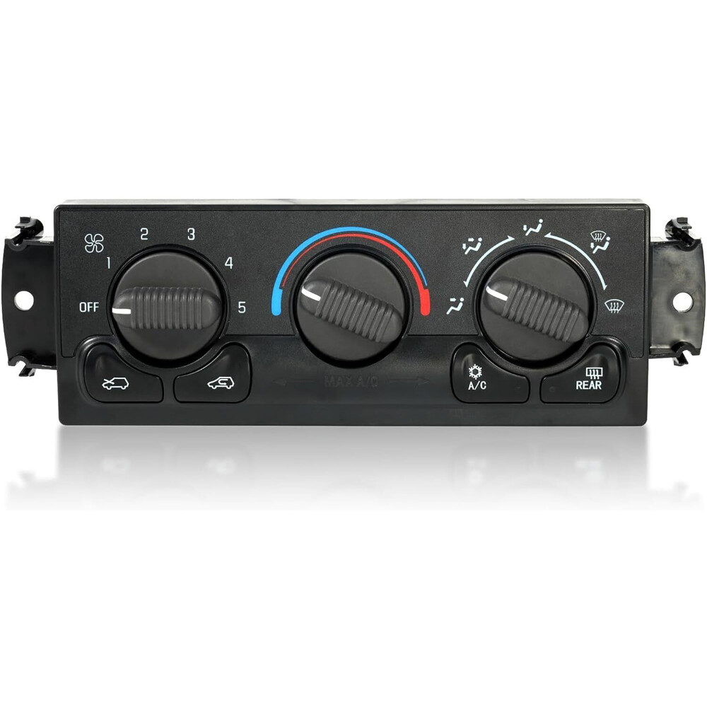 Chevy Heater Control Module Chevy Truck Heater Control Panel, Black