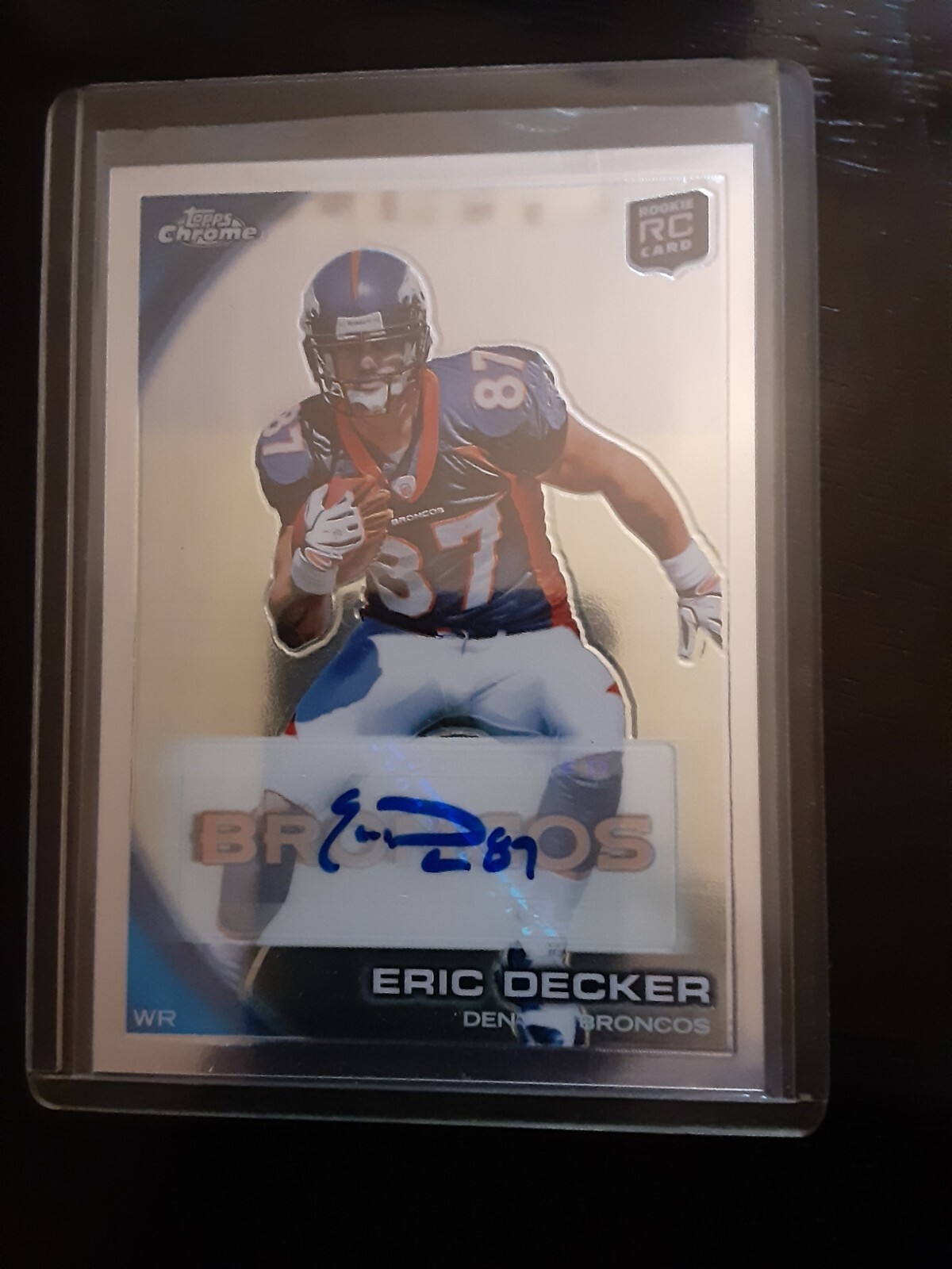2010 Topps Chrome Eric Decker Autograph | eBay