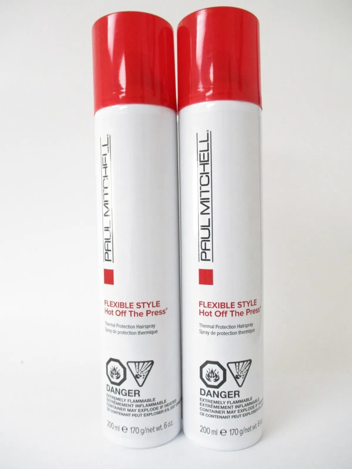Paul Mitchell Hot Off The Press Thermal Protection Hairspray 6oz-Set of 2! | eBay