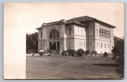 Fowler Hall Purdue University Lafayette Indiana IN c1910 Real Photo ...