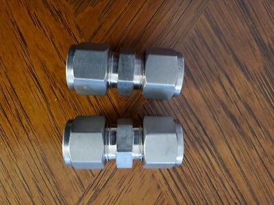 Swagelok 316 Stainless Steel Compression Union | eBay