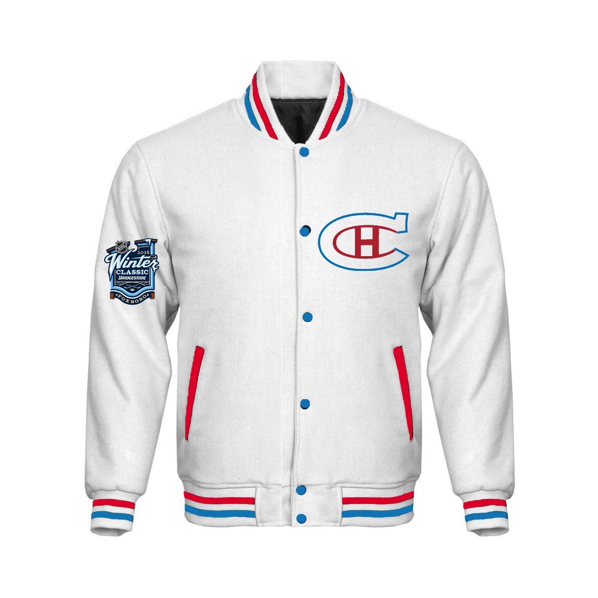 NHL Montreal Canadiens Rare beautiful Varsity Jacket small med large XL ...