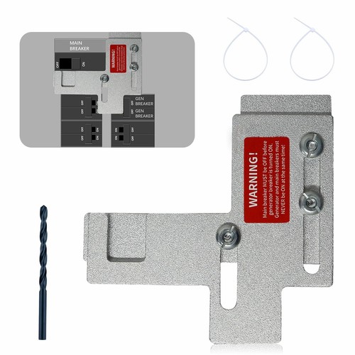 Generator Interlock Kit for Murray or Siemens 150 amp or 200 amp Panels ...