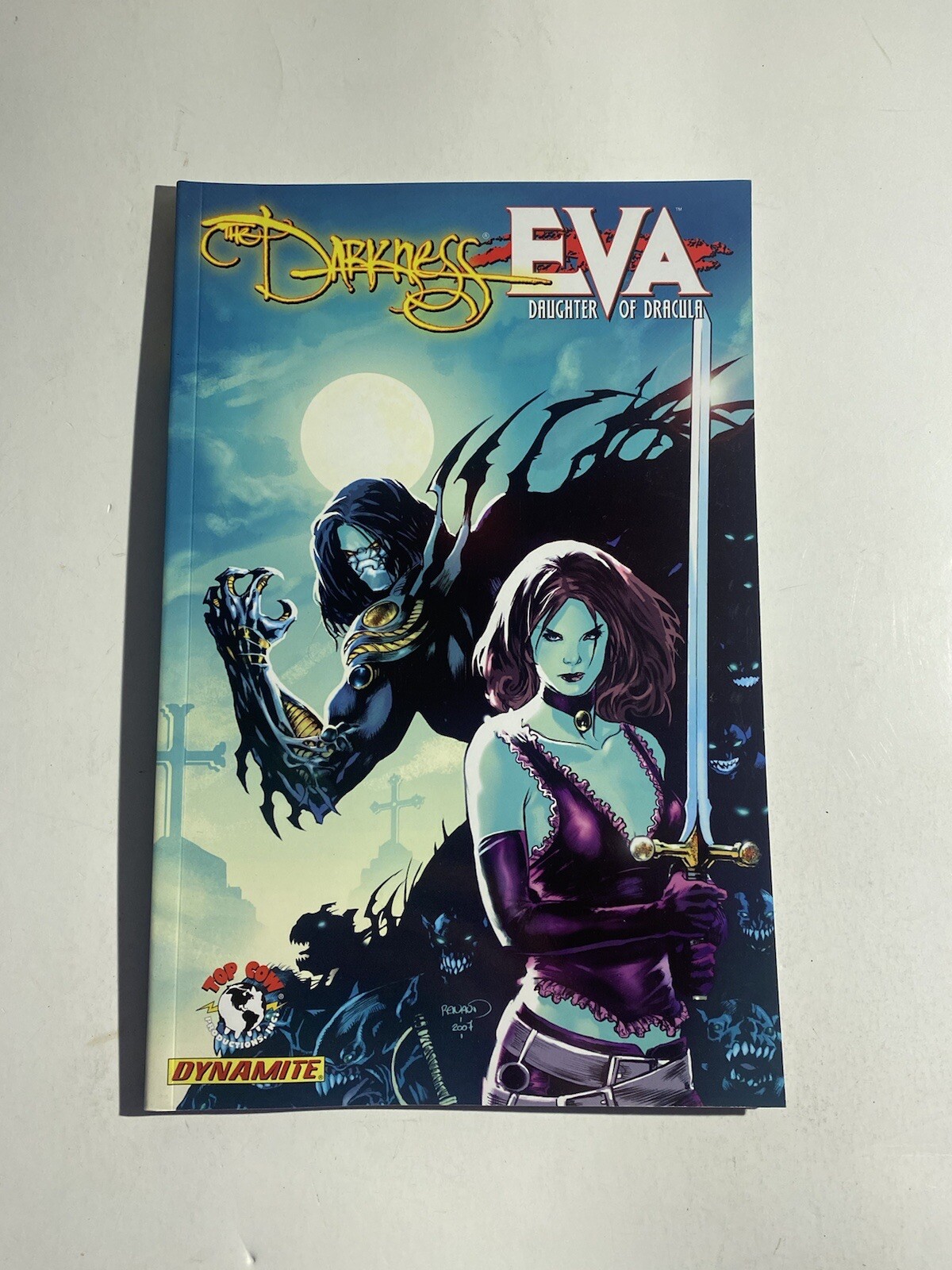 The Darkness Vs Eva: Daughter Of Dracula #1 Dynamite Top Cow 2008 | eBay
