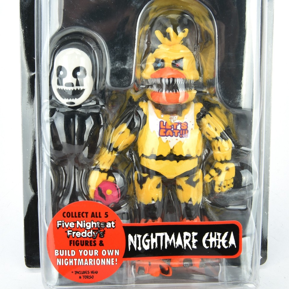 Five Nights At Freddy Nightmare Bonnie Chica Nightmarionne Action ...