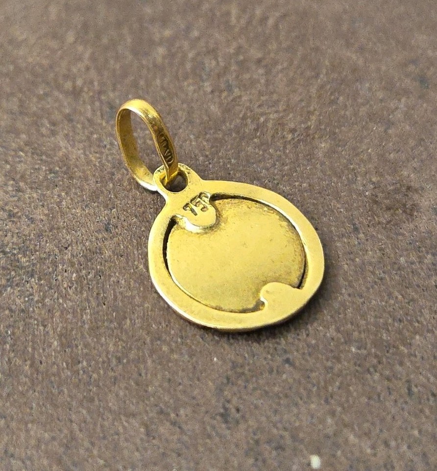 750 18K YELLOW GOLD PENDANT SCRAP OR WEAR | eBay