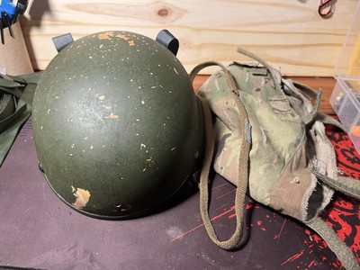 MSA Advanced Combat Helmet ACH Army Green Medium with Multicam Cover | eBay