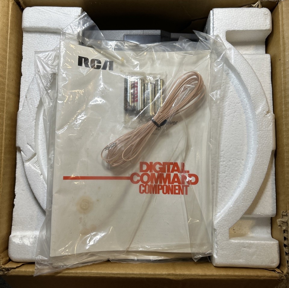 RCA MTT 131 Linear Tracking Turntable New Open Box - Box Is Rough NOS ...