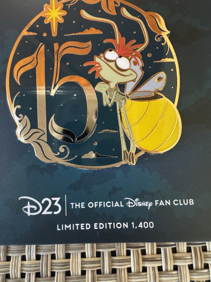 DISNEY D23 PRINCESS AND THE FROG Ray Firefly 15th Anniversary Pin LE | eBay