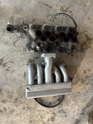 Gt40 Tubular Intake Manifold Upper And Lower With Spacer, Gasket And ...