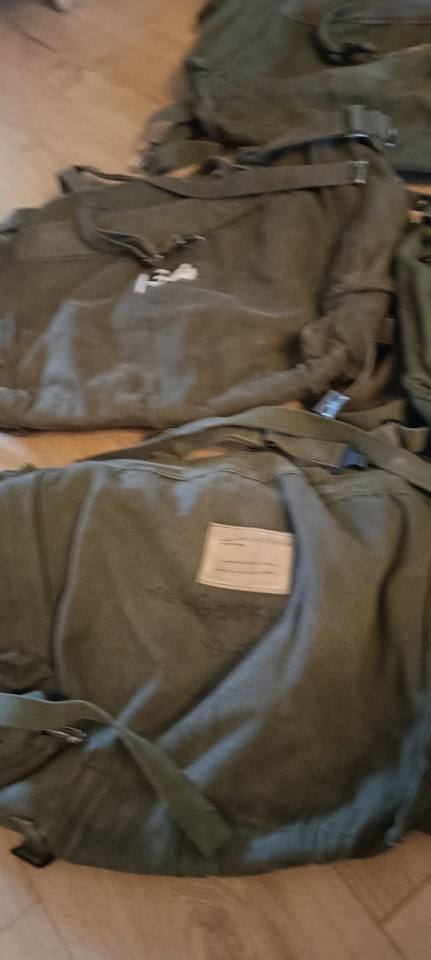 British Army 58 Pattern Webbing Large Pack Grade 1 Issued, post ...