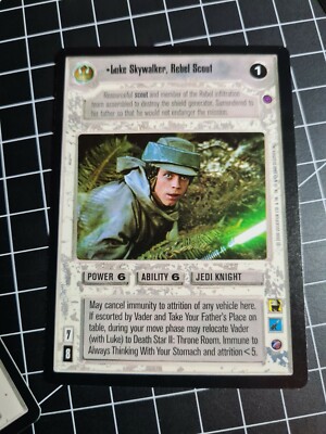 Star Wars CCG Decipher SWCCG: Reflection II 2 - Luke Skywalker, Rebel ...