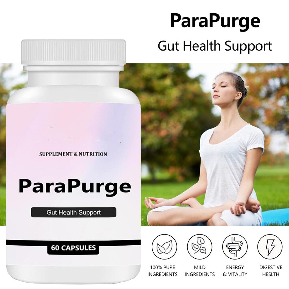 1~3X ParaPurge | Advanced Parasite Cleanse | Gut & Colon Support 60ct ...