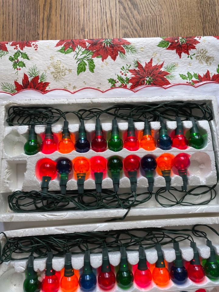 Vintage 1978 Mr. ChristmasGlobe Reflector 20CT Midget Christmas Tree ...