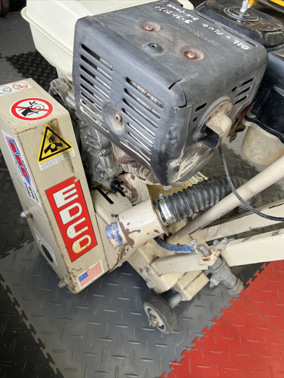 EDCO CPM-8-9H Scarifier #79300 Crete Plane Used | eBay