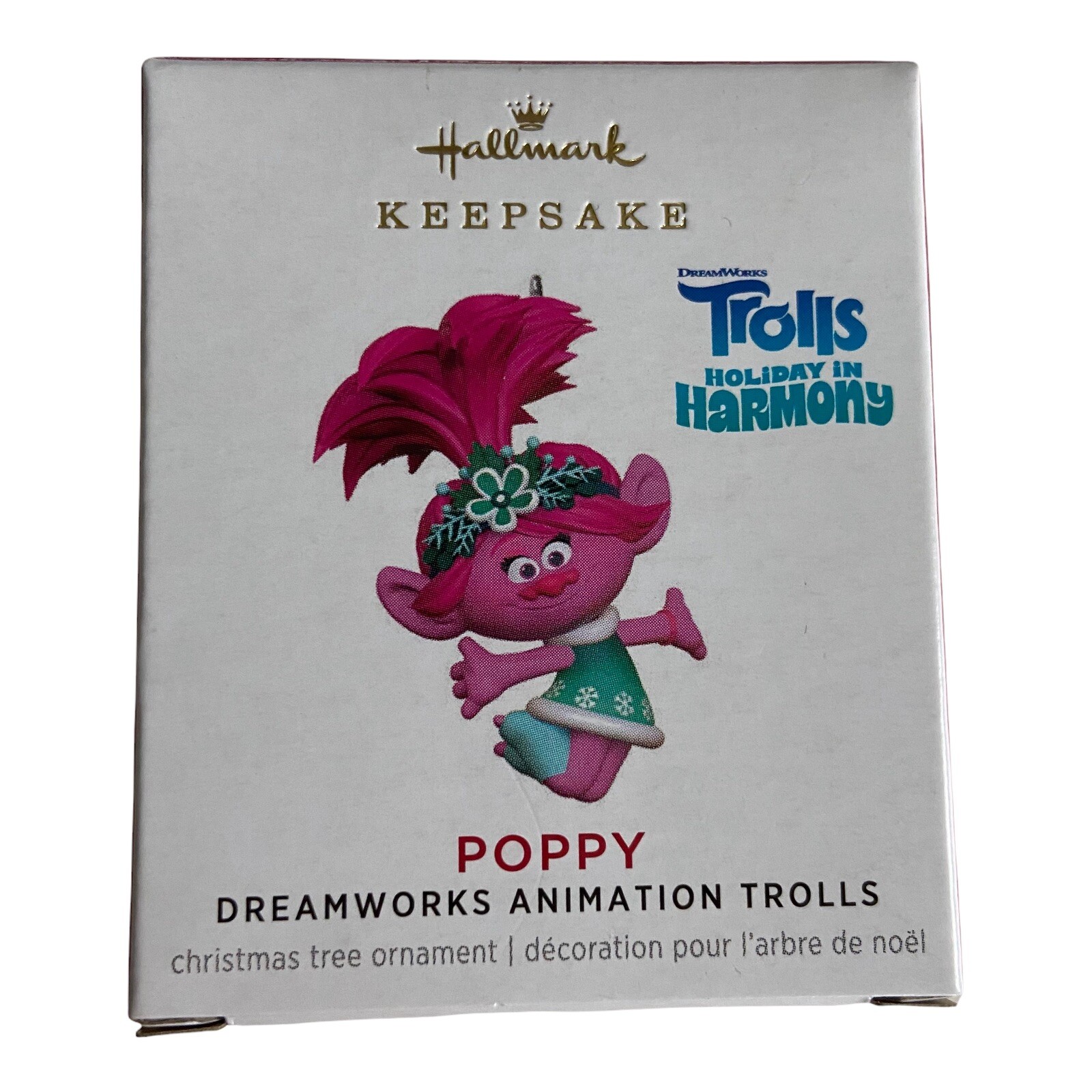 2021 Trolls Poppy Holiday in Harmony Miniature Hallmark Keepsake ...