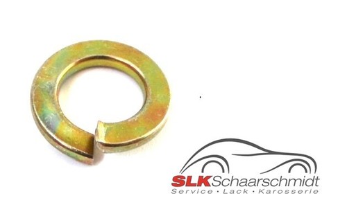 Federring gelb verzinkt Federringe aufgebogen DIN 127A in M6, M8, M10 ...