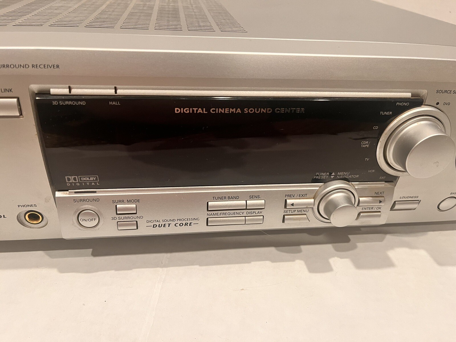 Phillips FR968 Surround Sound Stereo Receiver Works, Remote Included ...