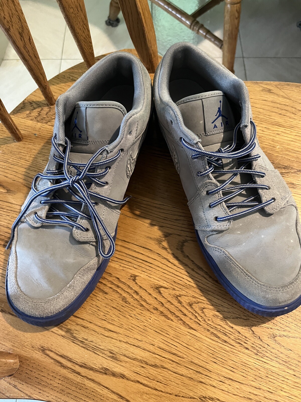 RARE🔥 Jordan 1 Low Retro V.1 Stealth Old Royal 48117… - Gem