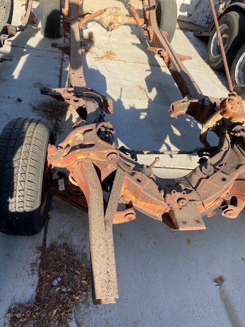 1955 1956 1957 Chevy NOMAD 210 150 frame chassis two, A One-piece ...