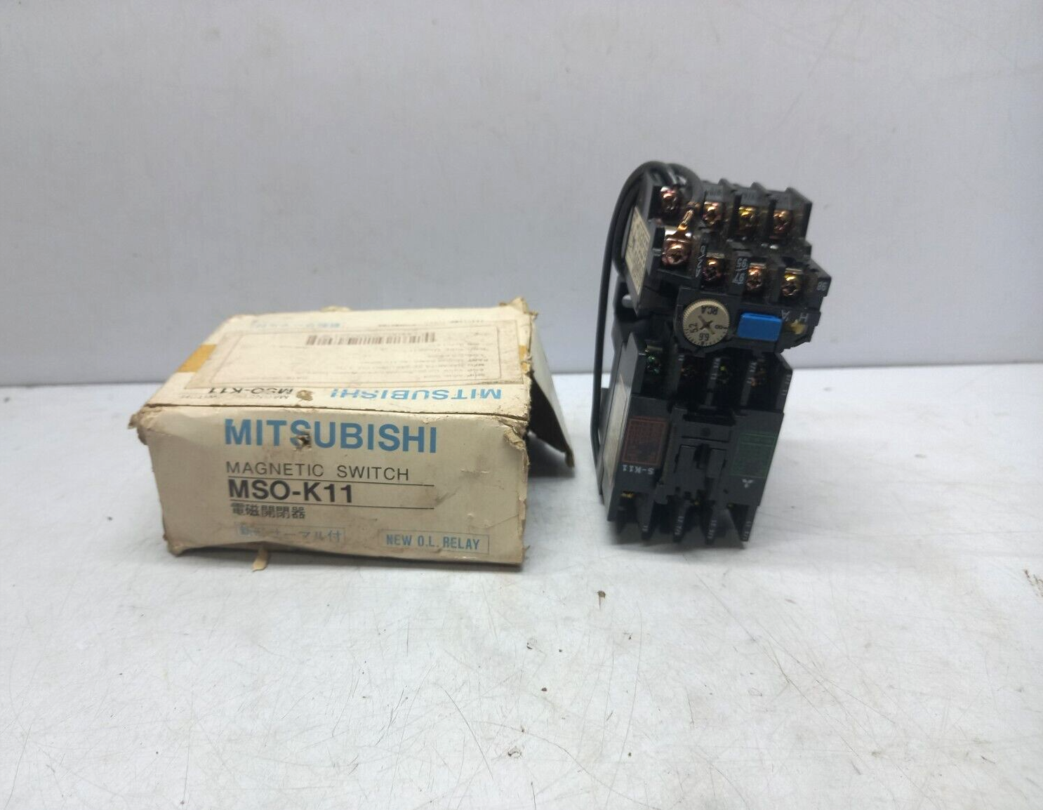 Mitsubishi MSO-K11 Magnetic Switch 220V 2.7kW 440V 4kW TH-K12AB | eBay