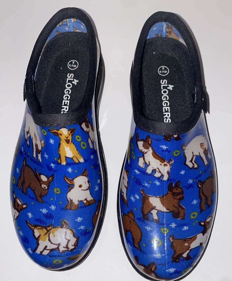 Slogger Clogs With Dogs Size 8 New | eBay