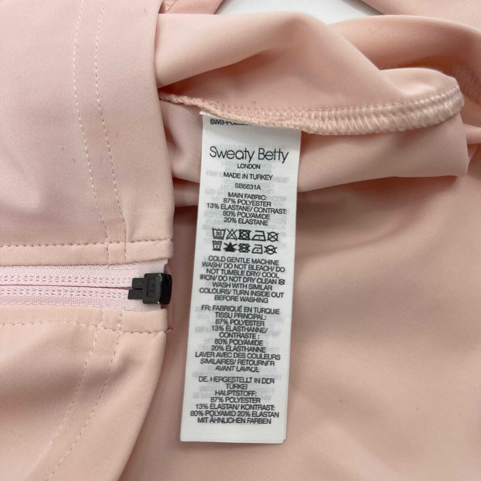 Sweaty Betty Pink Athletic Light Ski Jacket | Size L | eBay