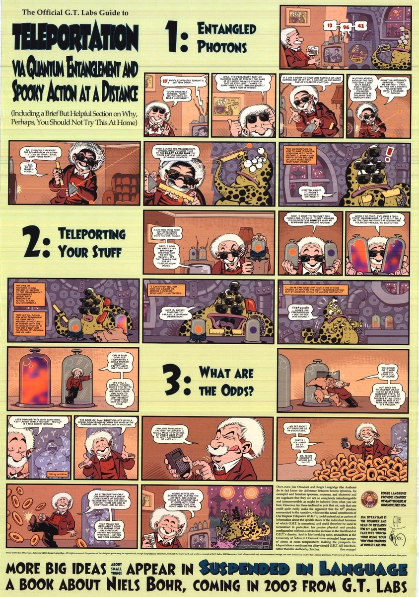 Albert Einstein Comic Strip