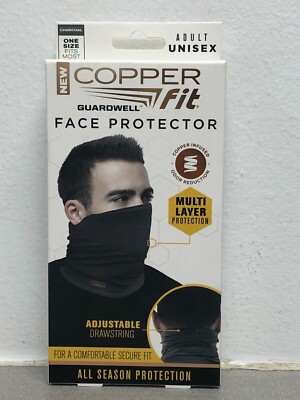 Guardwell 6018515 Copper Fit Protective Copper Infused Face Protector 1 ...