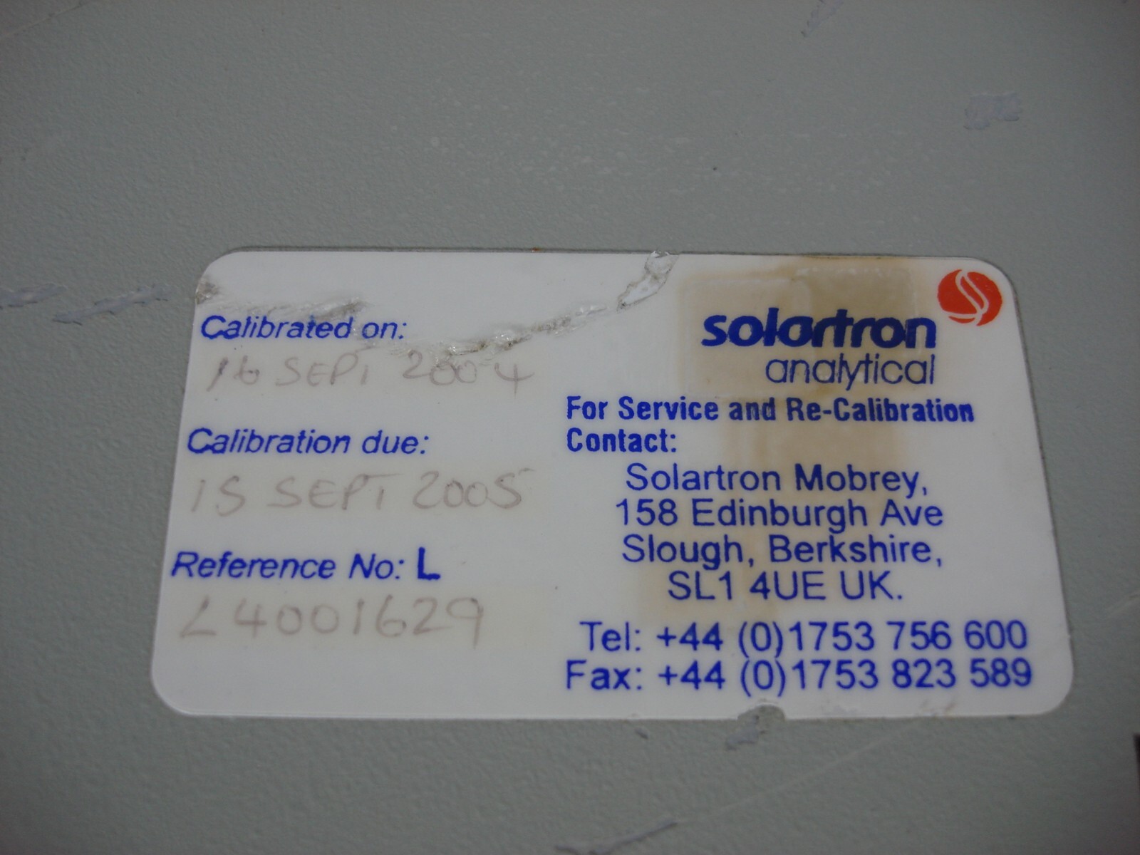 Solartron 1252A 2 Channel LF Frequency Response Analyzer | eBay