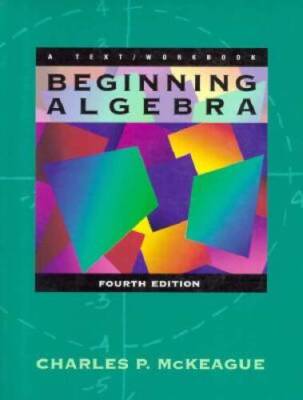 Beginning Algebra: A TextWorkbook - Paperback - ACCEPTABLE 9780030973581| eBay