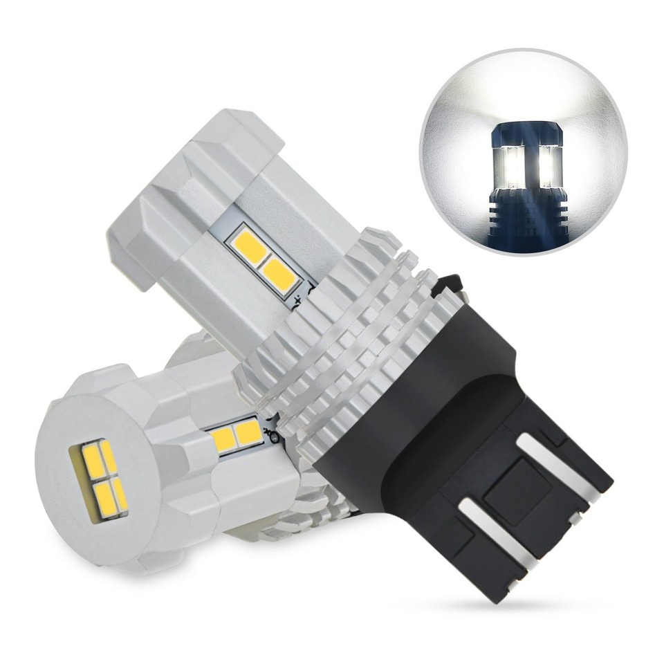 1/2set 7440 7443 Car Backup LED Light Reverse Tail DRL Lamp Stop Bulb ...