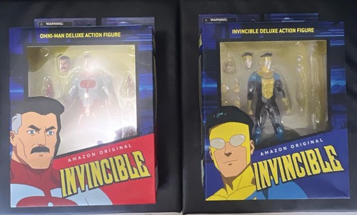 Diamond Select INVINCIBLE / OMNIMAN SERIES 1 Deluxe Action Figures Lot ...